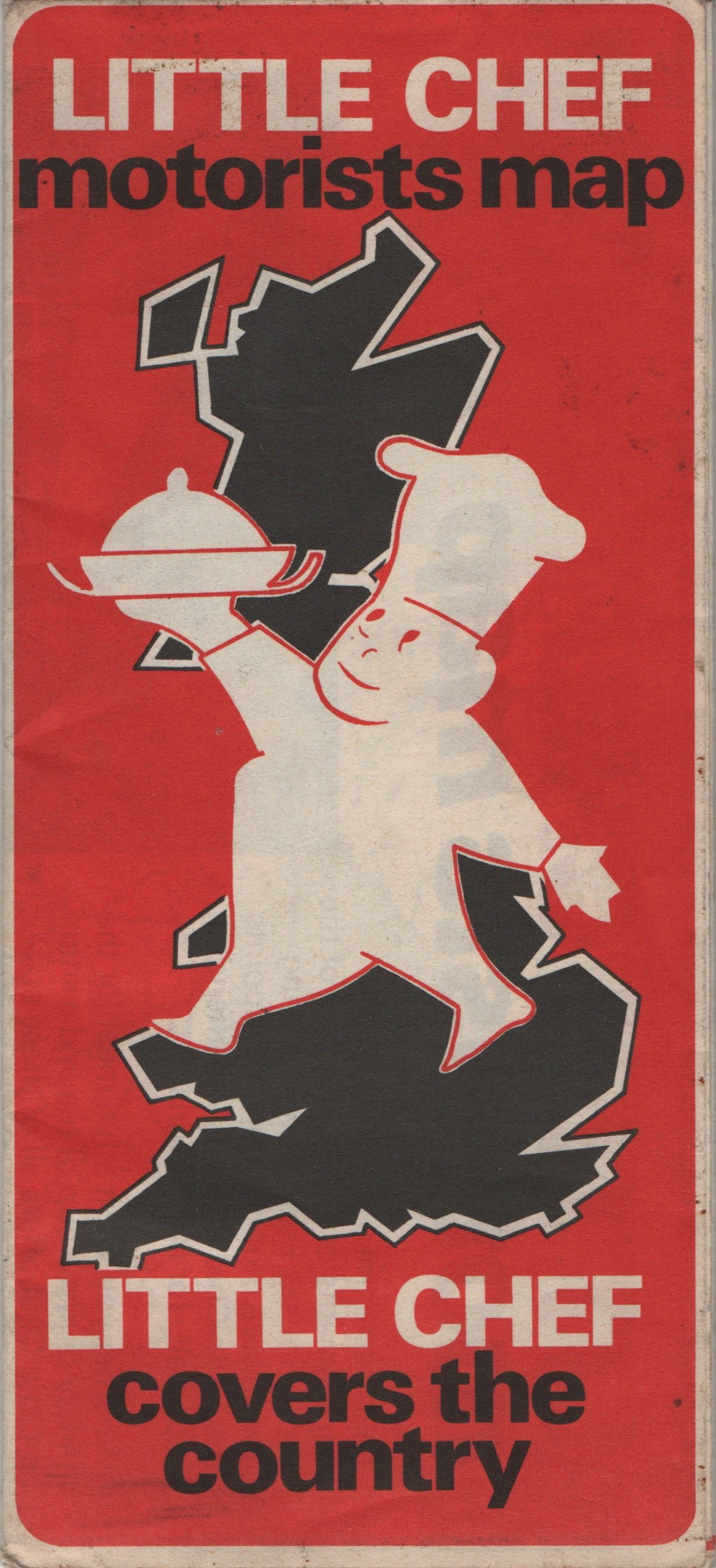 Little Chef Motorists Map 1974 Little Chef Wiki Fandom
