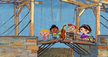 Hello Cello/Transcript | Little Einsteins Wiki | Fandom