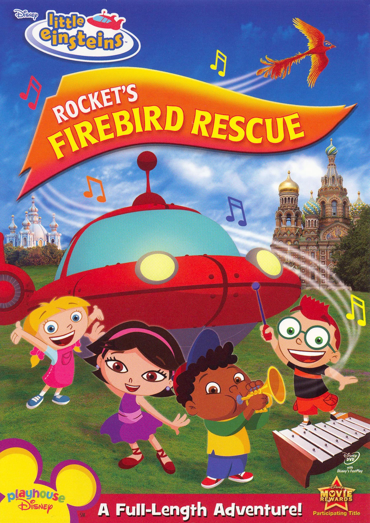 Rocket's Firebird Rescue (DVD) | Little Einsteins Wiki | Fandom