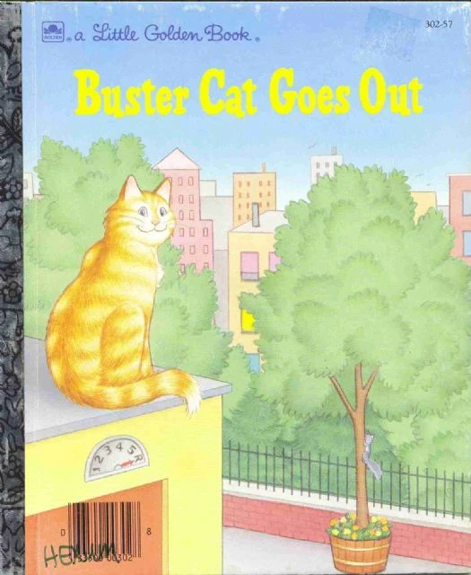 Buster Cat Goes Out | Little Golden Books Wiki | Fandom