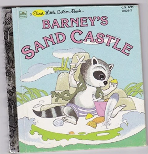 Barney's Sand Castle | Little Golden Books Wiki | Fandom