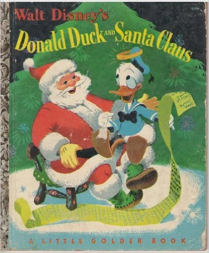 Donald Duck and Santa Claus | Little Golden Books Wiki | Fandom