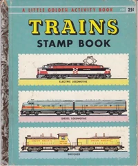 Trains Stamp Book | Little Golden Books Wiki | Fandom