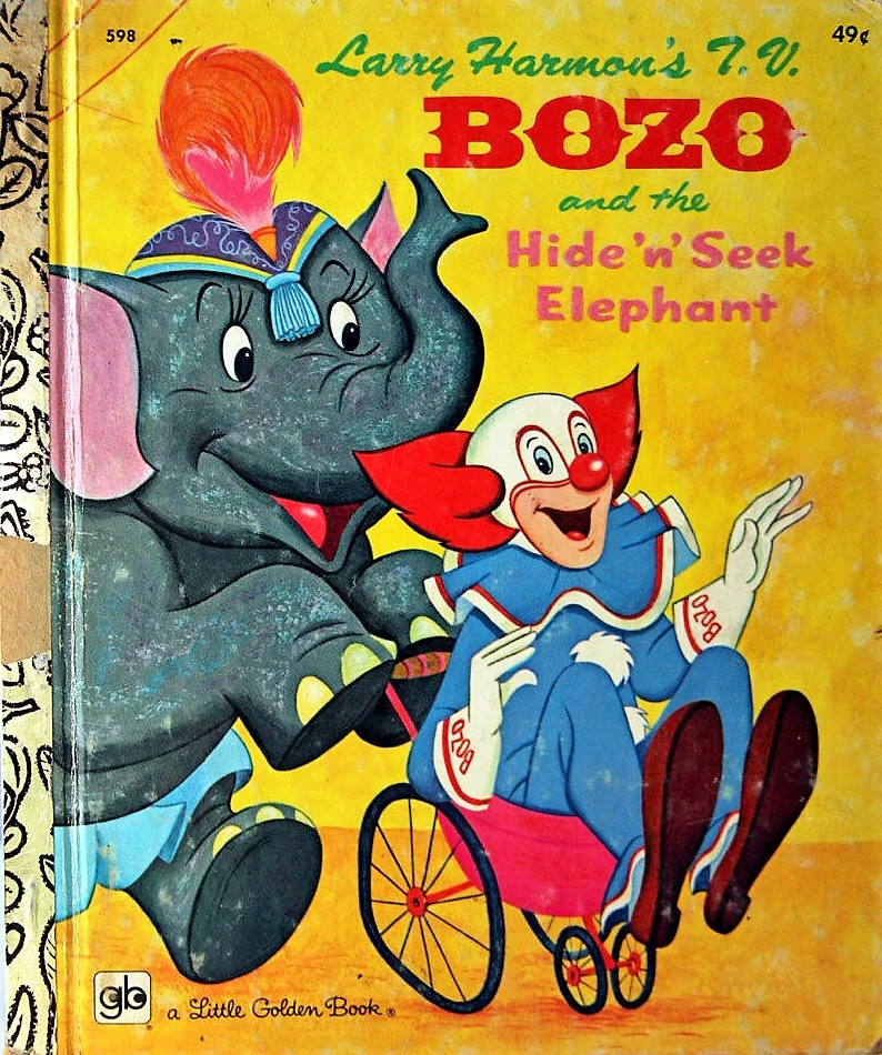 Bozo and the Hide N' Seek Elephant | Little Golden Books Wiki | Fandom