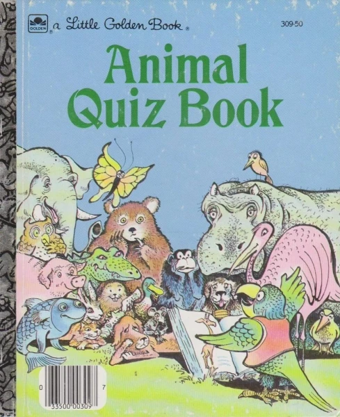 Animal Quiz Book | Little Golden Books Wiki | Fandom