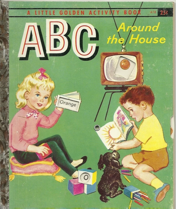 ABC Around the House | Little Golden Books Wiki | Fandom