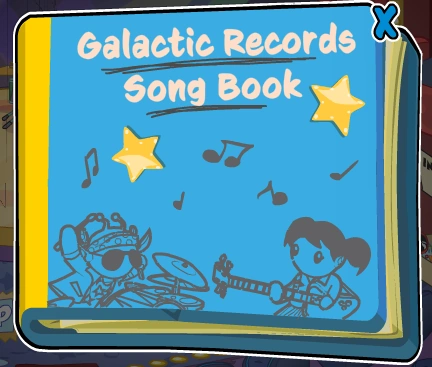 Galactic Records Song Book | Little Space Heroes Wiki | Fandom