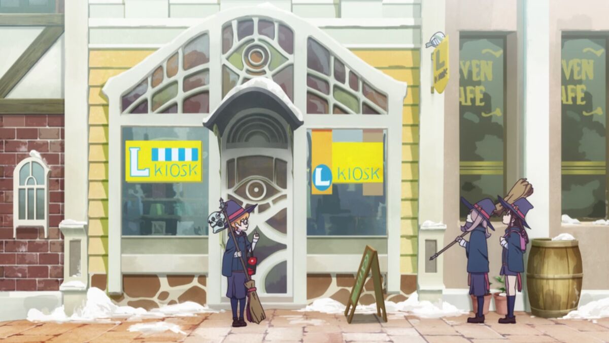 L Kiosk Little Witch Academia Wiki Fandom