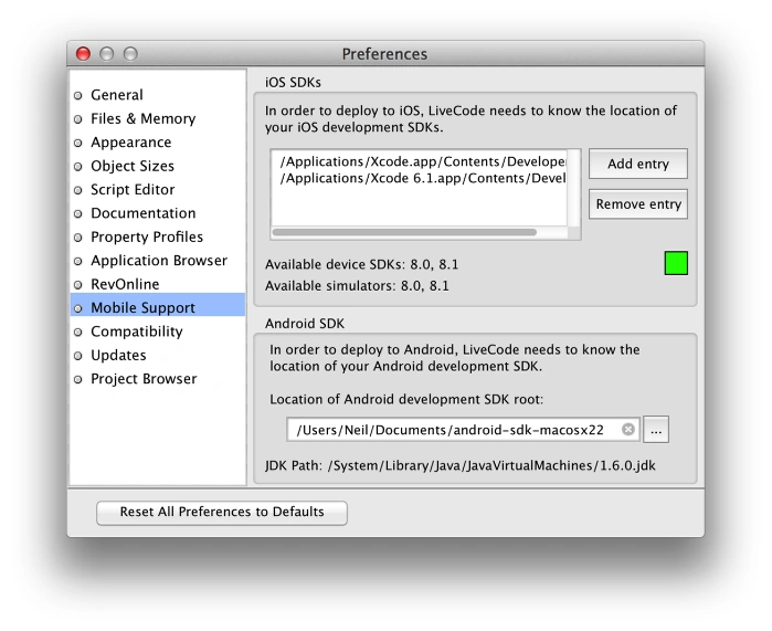 Setting up Mac for iOS | Livecode Wiki | Fandom