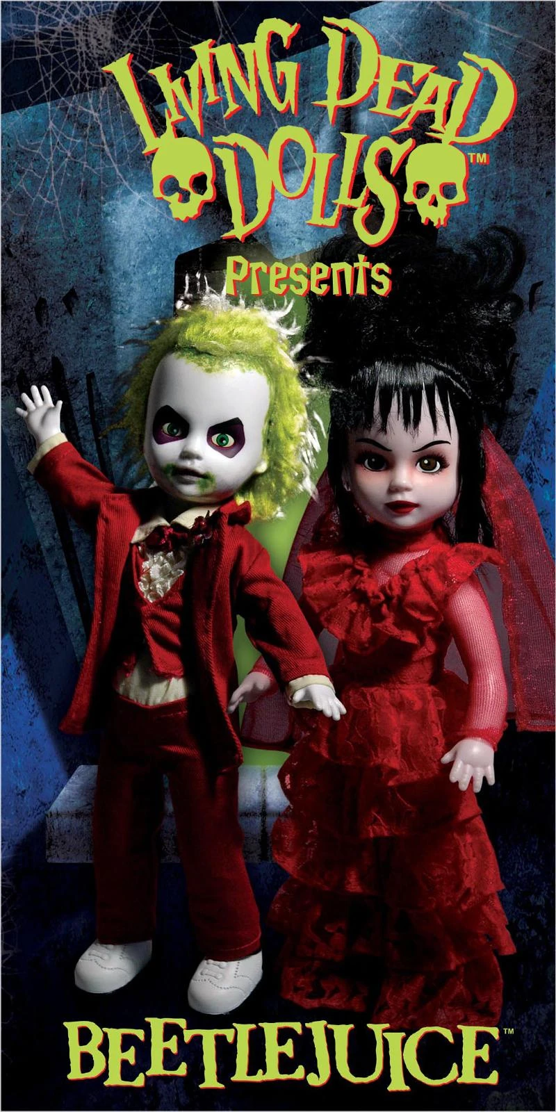 LDD Presents: Lydia Deetz & Beetlejuice/Wedding | Living Dead Dolls ...