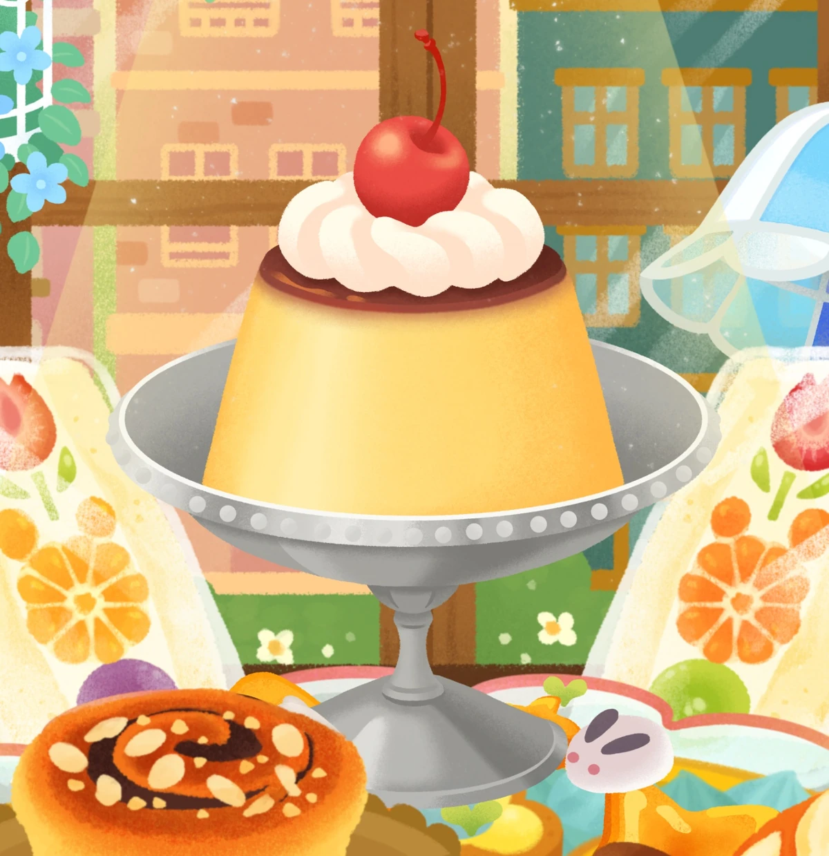 Coffee Shop Custard Pudding Tree | Livly Island (New Edition) Wiki | Fandom