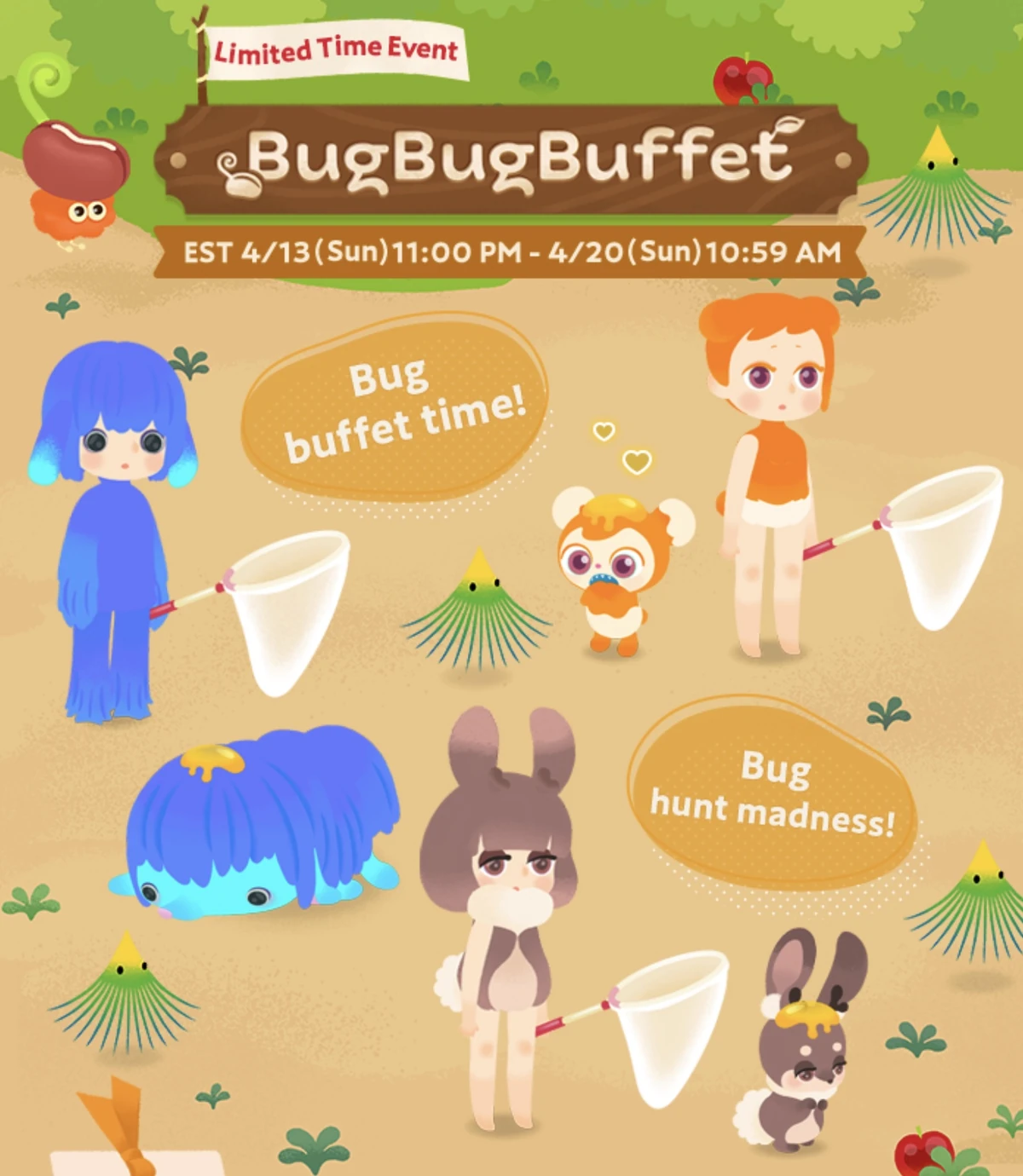 Bug Bug Buffet | Livly Island (New Edition) Wiki | Fandom