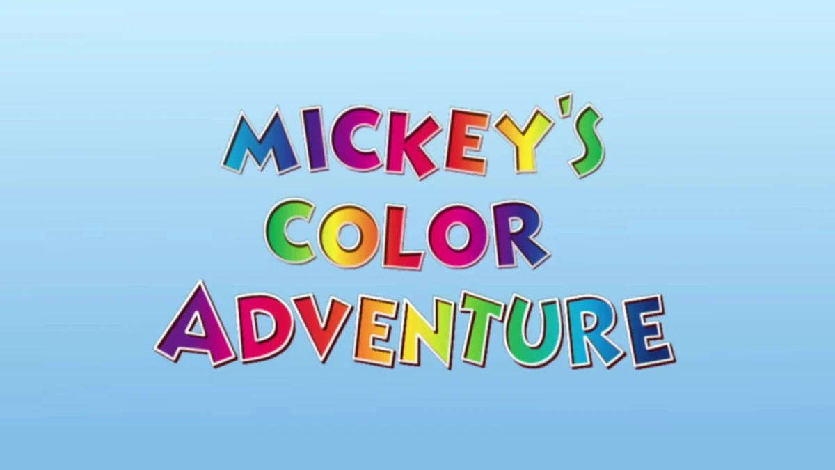 Mickey's Color Adventure | LMT's Personal Wiki | Fandom