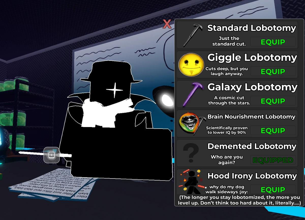 The Lobotomy (Item) | Lobotomy Simulator Wiki | Fandom