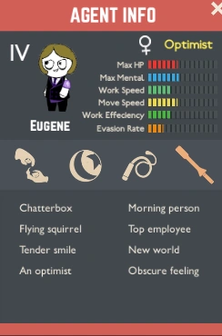 Stats (Legacy) | Lobotomy Corporation攻略 Wiki | Fandom