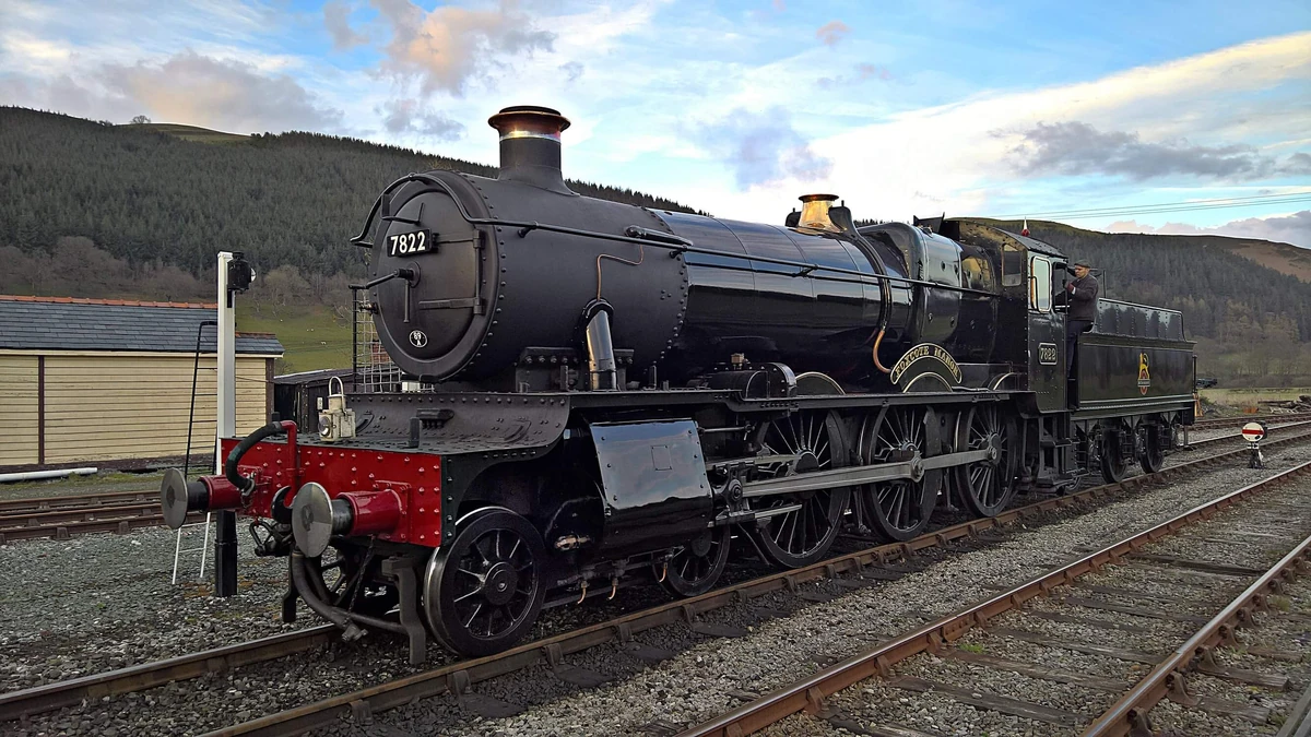 GWR 7800 Class No. 7822 'Foxcote Manor' | Locomotive Wiki | Fandom