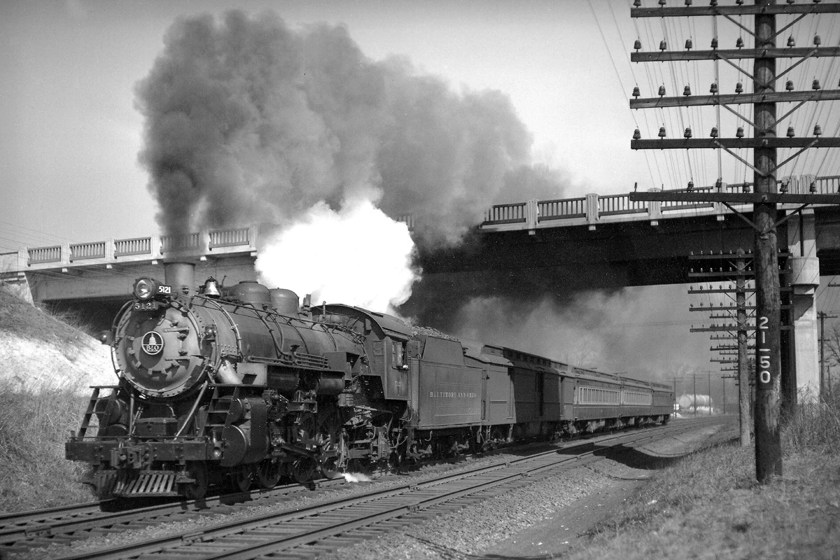 Baltimore & Ohio No. 5121 | Locomotive Wiki | Fandom