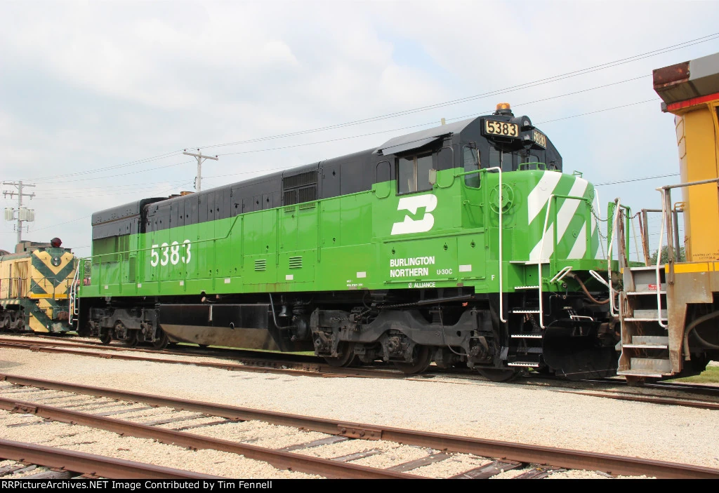 Burlington Northern No. 5383 | Locomotive Wiki | Fandom