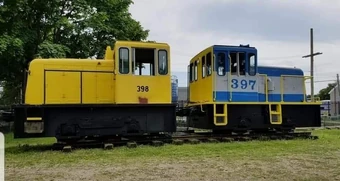 GS-1 Switchers No. 397 "Dashing Dan" and No. 398 "Dashing Dottie ...