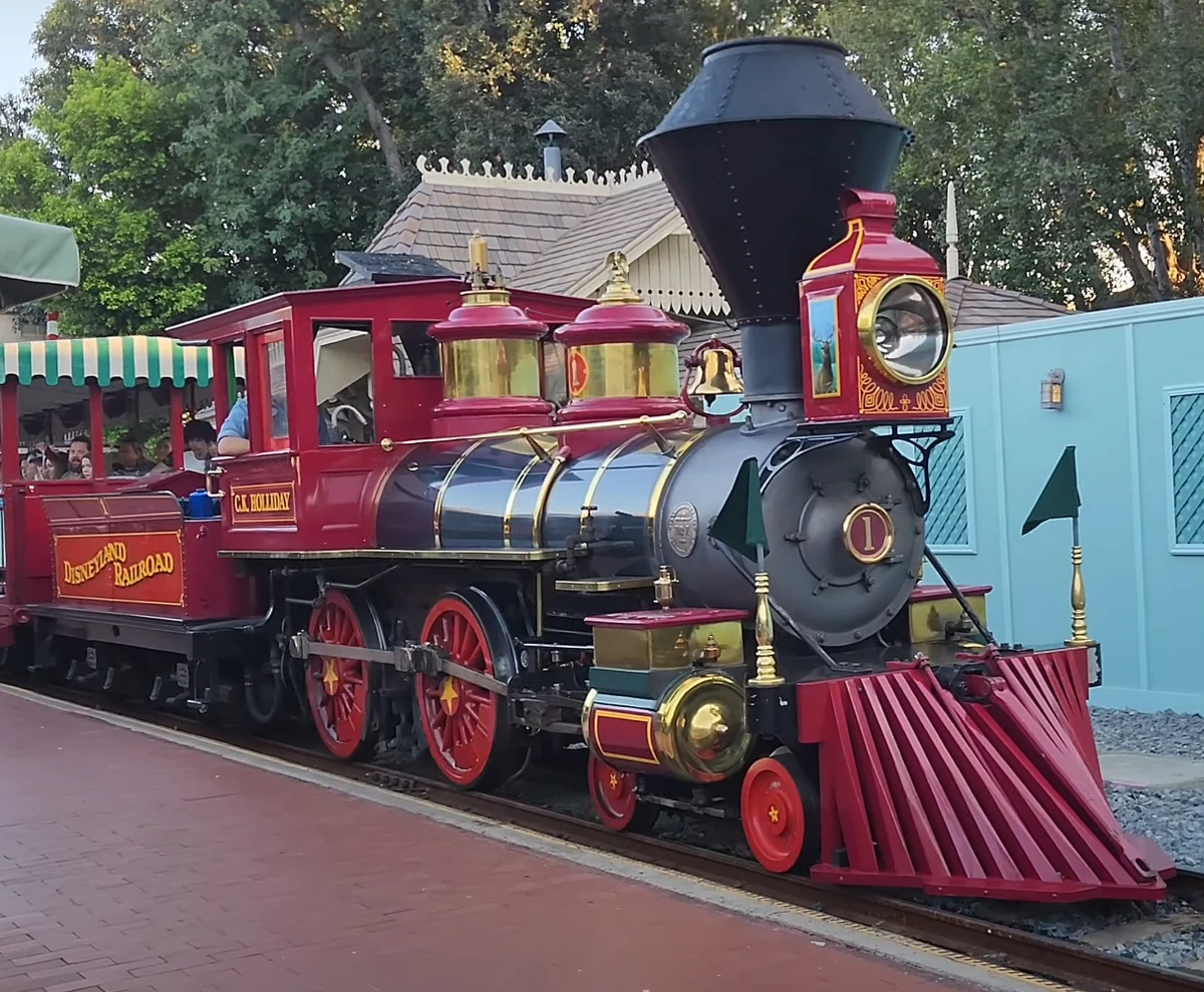 Disneyland Railroad No. 1 C.K. Holliday | Locomotive Wiki | Fandom