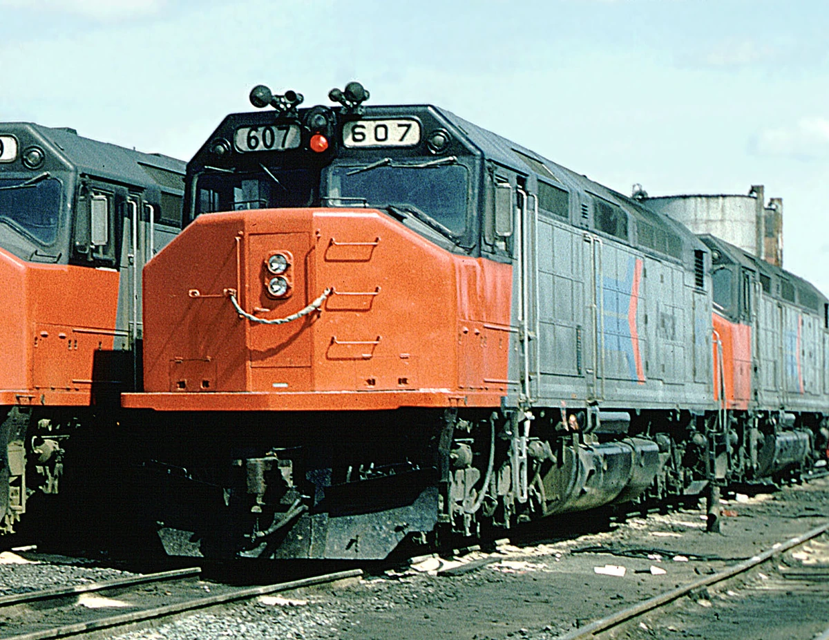 Amtrak No. 607 (EMD SDP40F) | Locomotive Wiki | Fandom