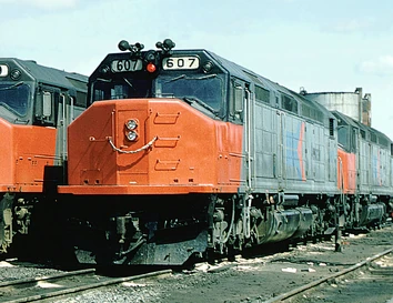 Amtrak No. 607 (EMD SDP40F) | Locomotive Wiki | Fandom