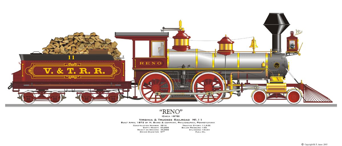 Virginia and Truckee No. 11 Reno | Locomotive Wiki | Fandom Virginia and Truckee No. 11 Reno | Locomotive Wiki | Fandom