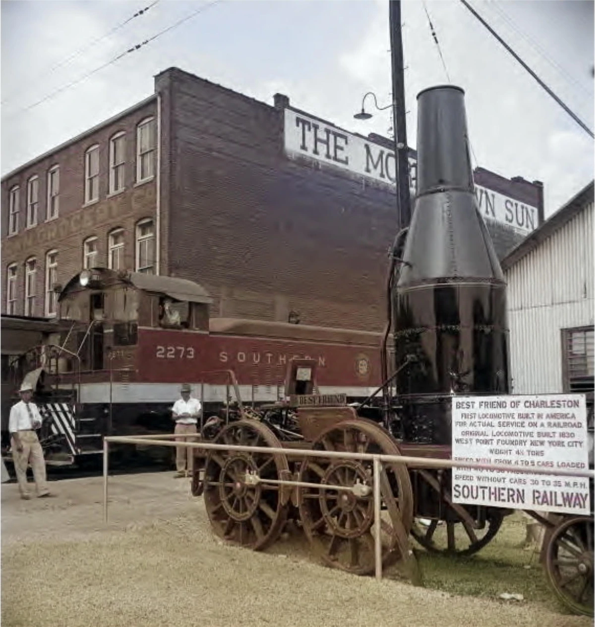 South Carolina Railroad Best Friend of Charleston/Gallery | Locomotive ...
