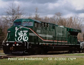 GE AC6000CW | Locomotive Wiki | Fandom
