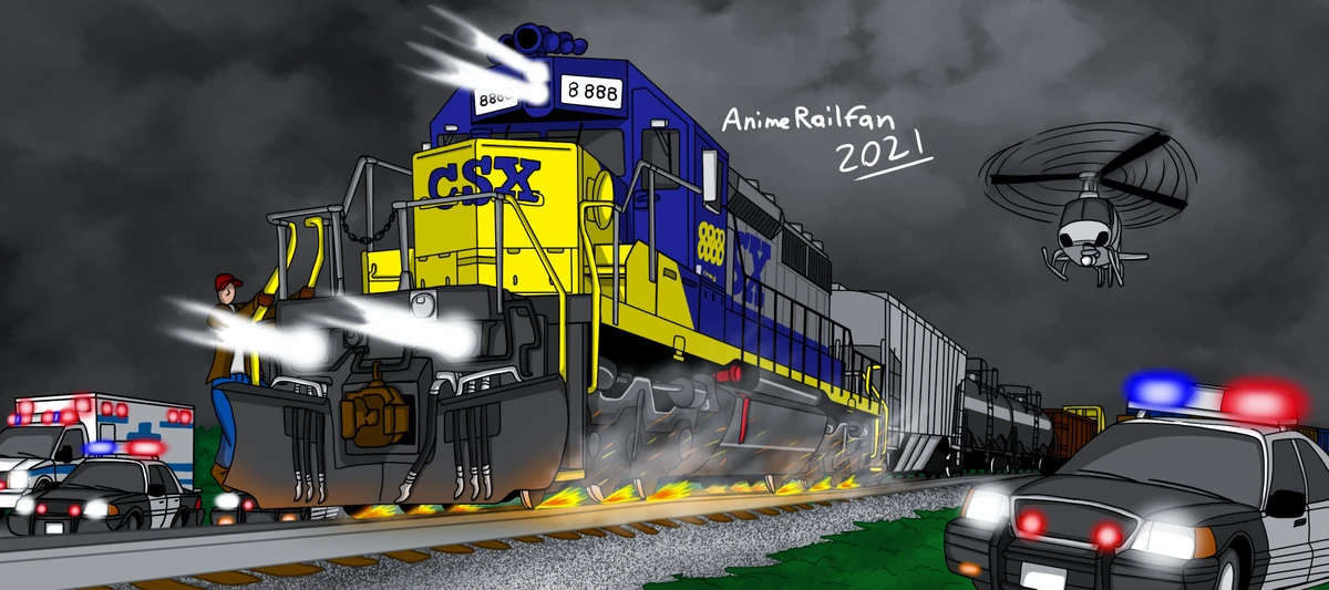 CSX 8888 (Crazy Eights) Incident | Locomotive Wiki | Fandom