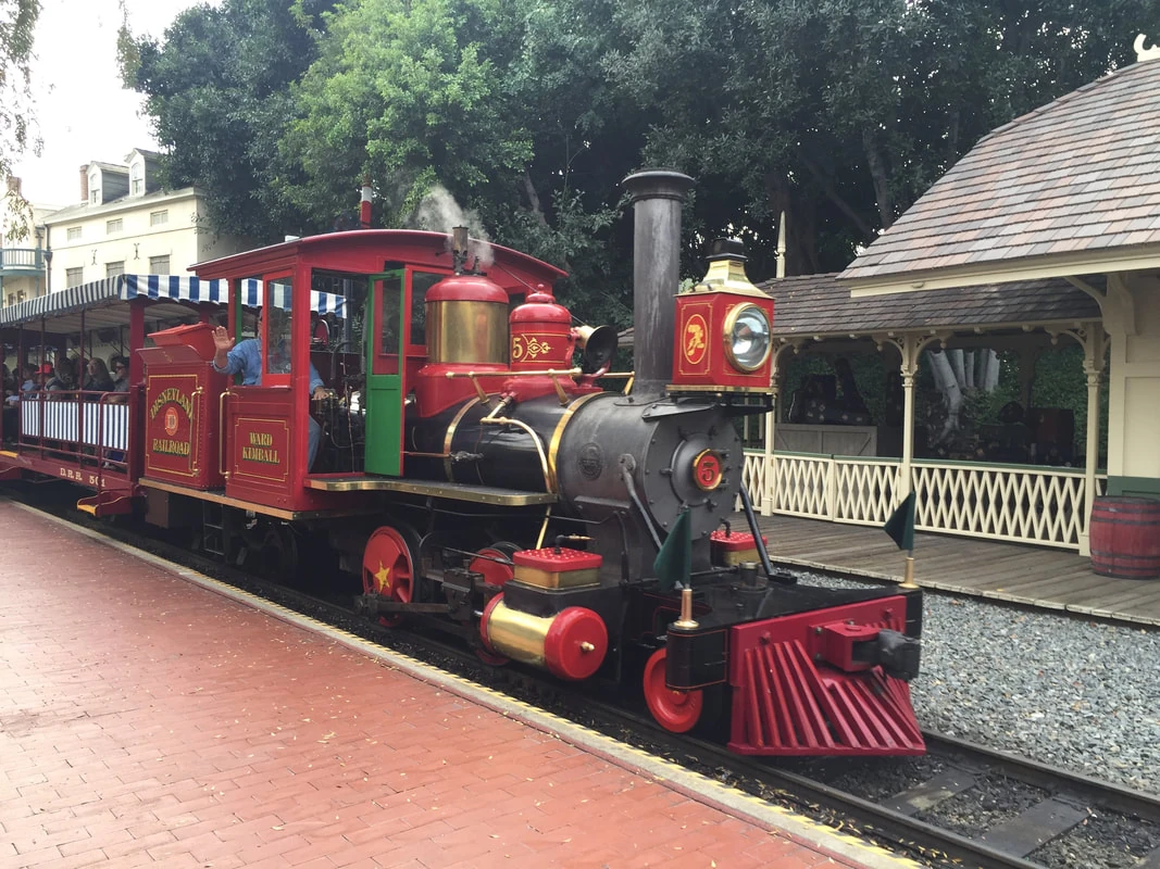 Disneyland Railroad No. 5 Ward Kimball | Locomotive Wiki | Fandom
