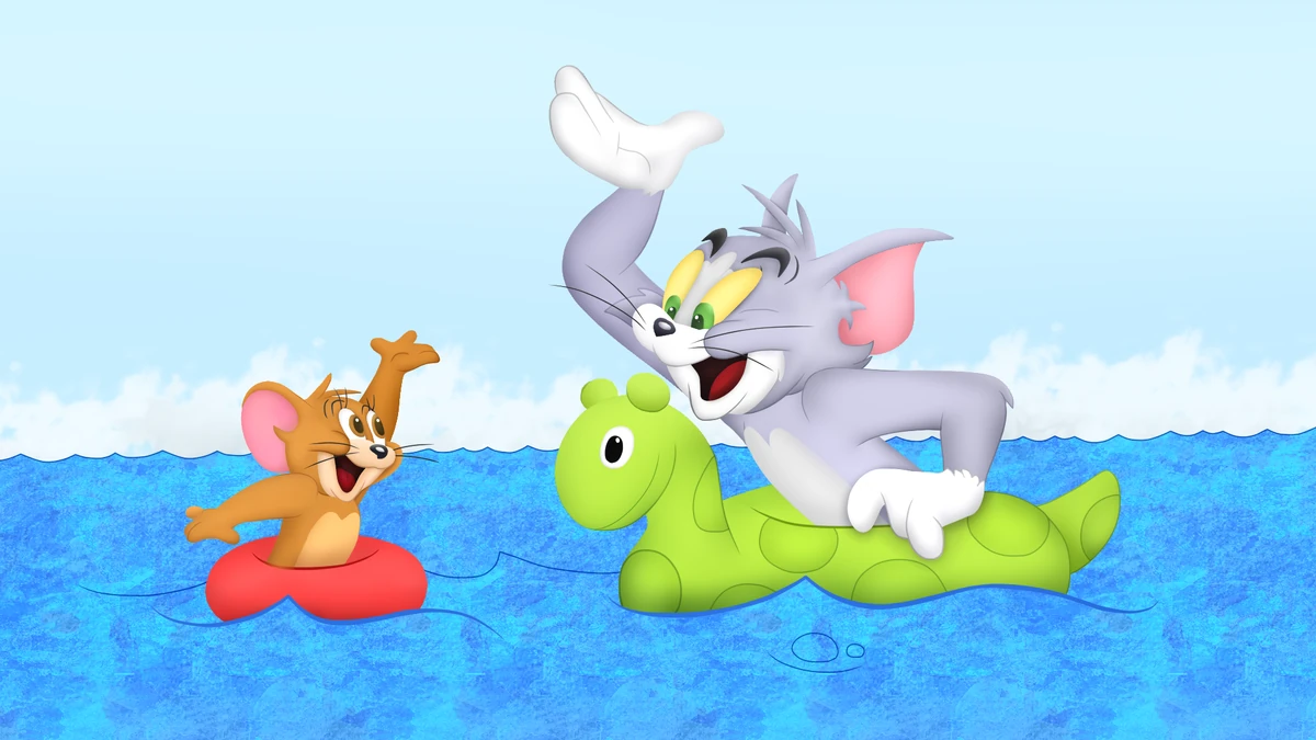 Tom And Jerry - Swimming In The Sea (2024 artwork, DeviantArt artwork ...