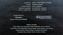 Kodak Film Credits