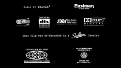 Digital Dts Sound Credits