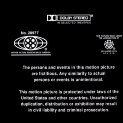 Mpaa End Credits