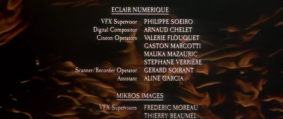 Éclair Numerique/In-Credit Text Variants | Logo Timeline Wiki | Fandom