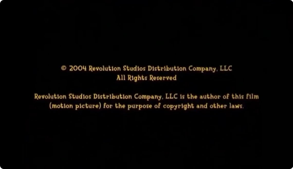 Revolution Studios/In-Credit Text Variants | Logo Timeline Wiki | Fandom