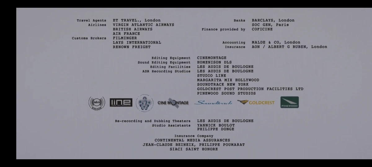 Goldcrest Post Productions/Credits Variants | Logo Timeline Wiki | Fandom