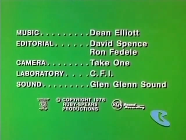 Ruby-Spears Productions/In-Credits Text Variants | Logo Timeline Wiki ...