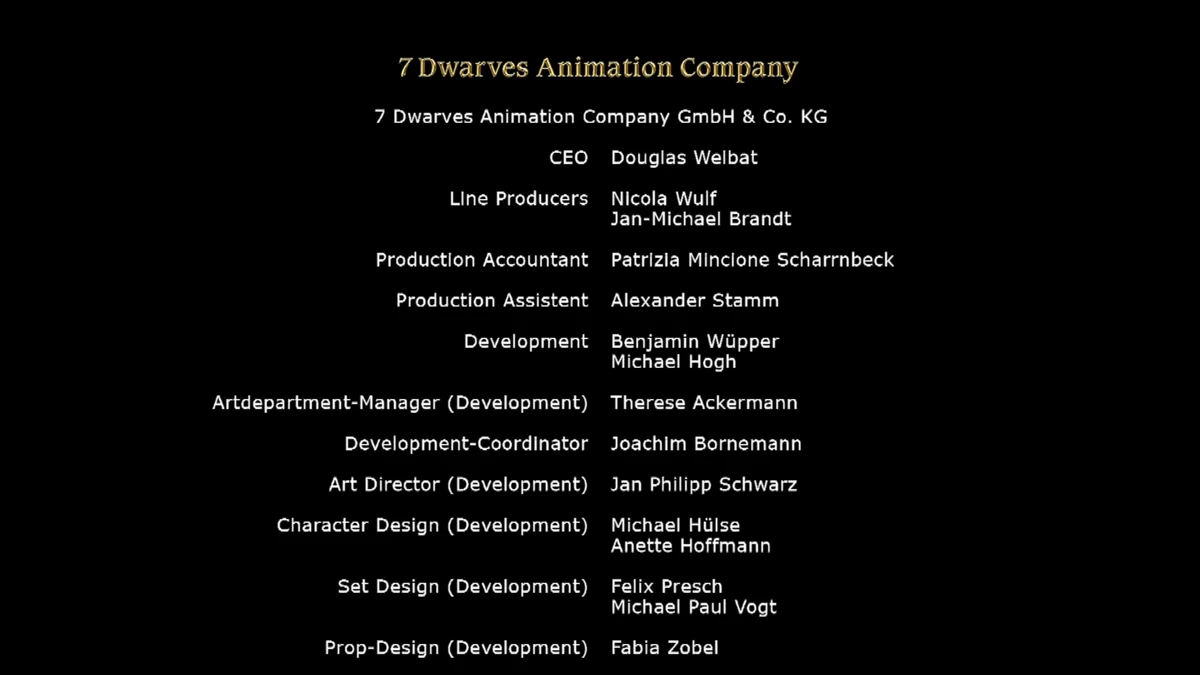 7 Dwarves Animation Company/Credits Variants | Logo Timeline Wiki | Fandom