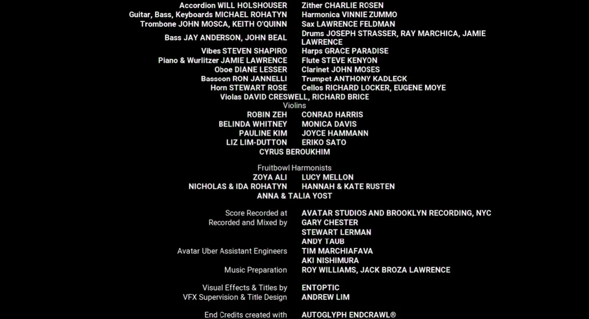 Endcrawl/In-Credit Text Variants | Logo Timeline Wiki | Fandom