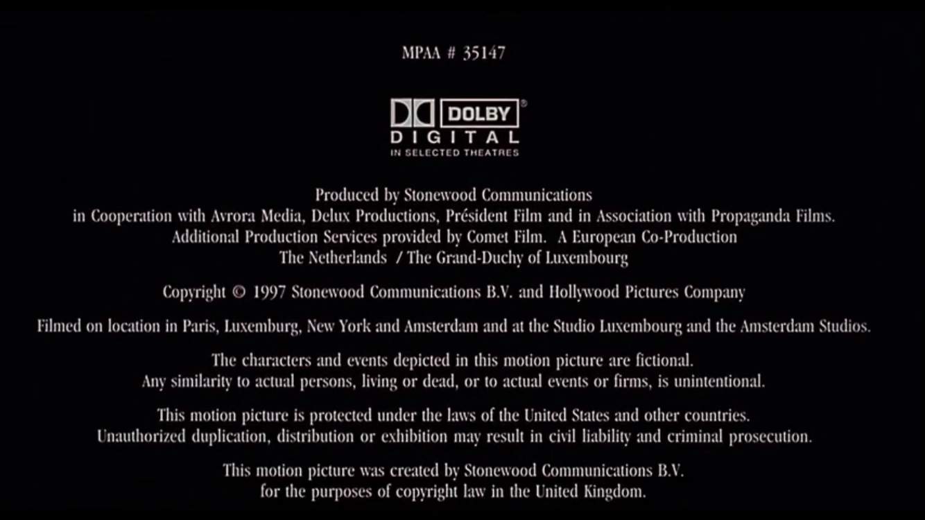 Dolby Digital/Credits Variants | SuperLogos Wiki | Fandom