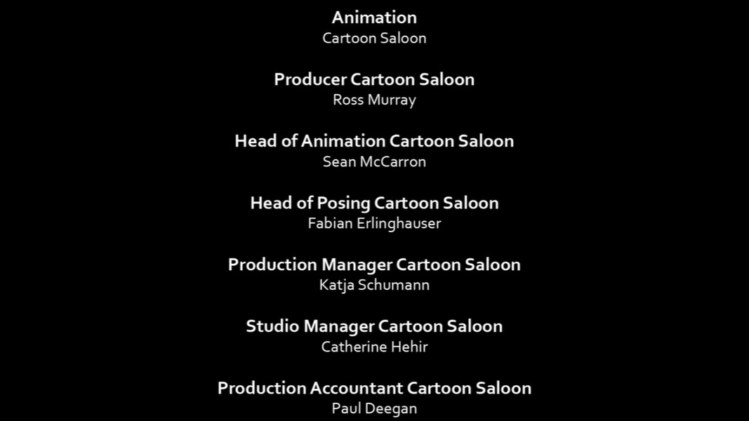 Cartoon Saloon/In-Credit Text Variants | Logo Timeline Wiki | Fandom