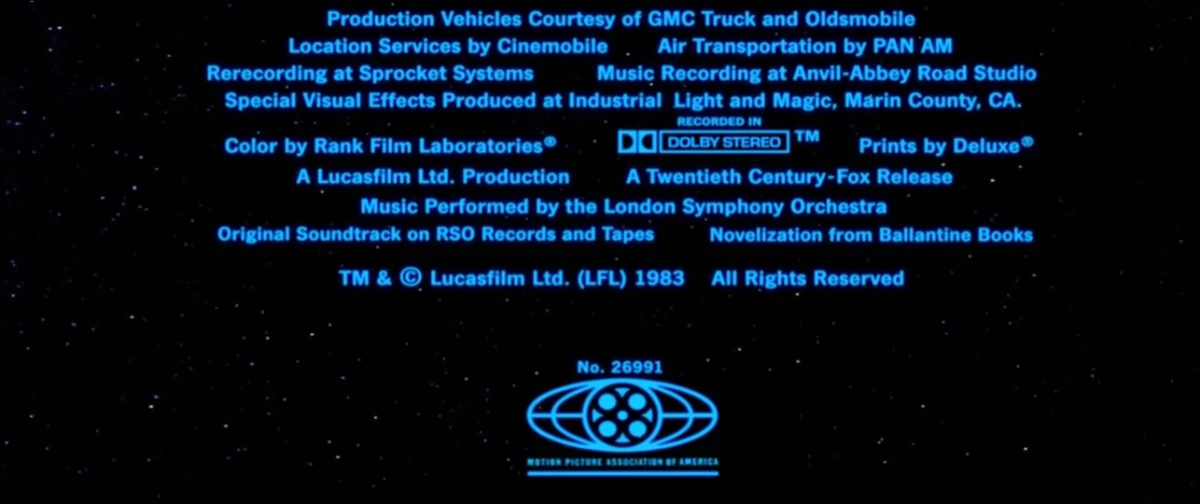 Abbey Road Studios/In-Credit Text Variants | Logo Timeline Wiki | Fandom