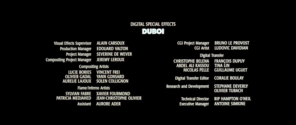 Duboi/Credits Variants | Logo Timeline Wiki | Fandom