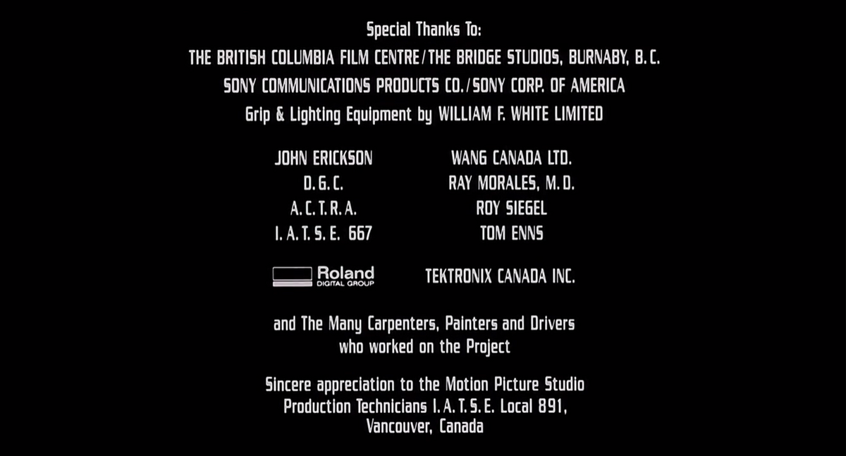 ACTRA/In-Credit Text Variants | Logo Timeline Wiki | Fandom