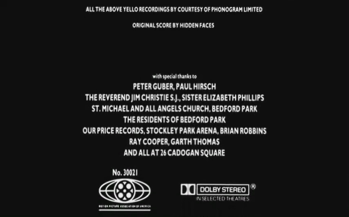 Mpaa End Credits