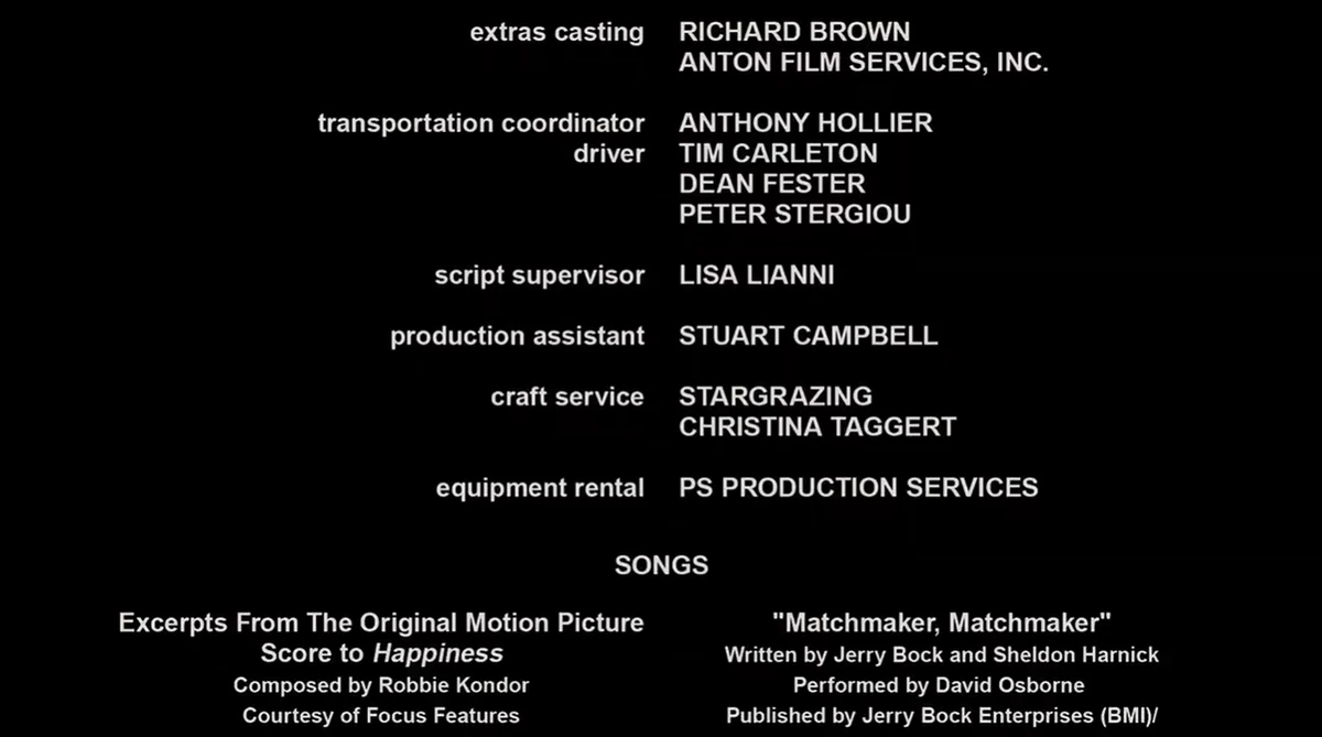 Focus Features/In-Credit Text Variants | Logo Timeline Wiki | Fandom