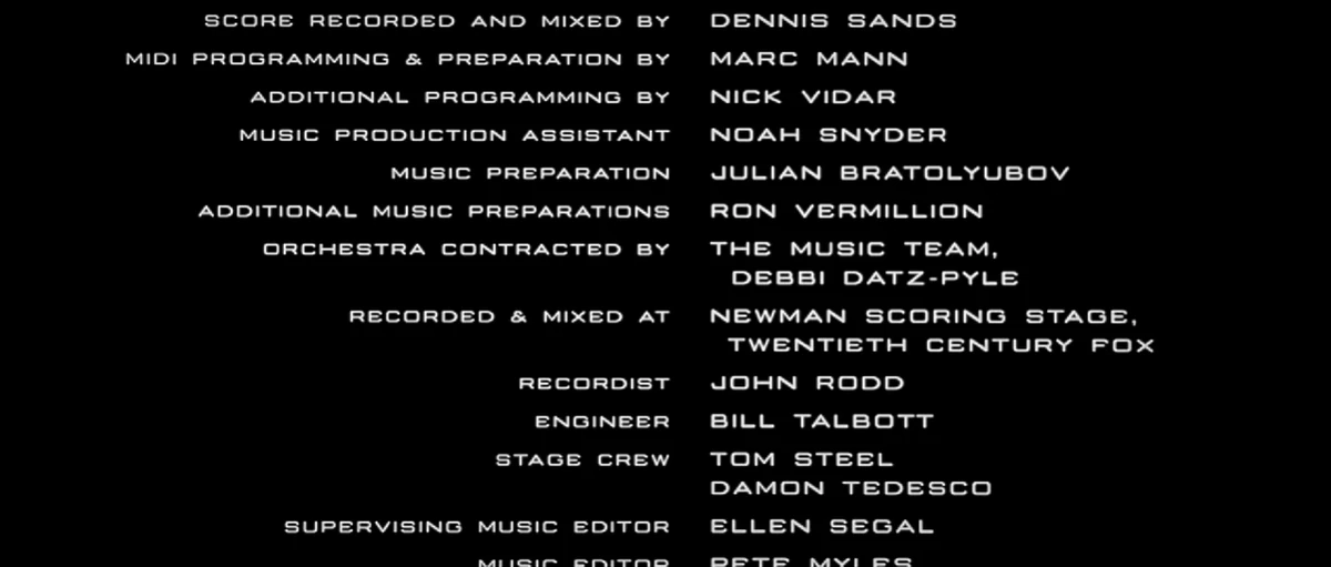 Newman Scoring Stage/In-Credit Text Variants | Logo Timeline Wiki | Fandom