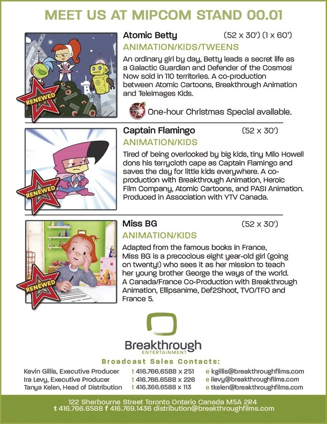 Breakthrough Entertainment | Logo Timeline Wiki | Fandom